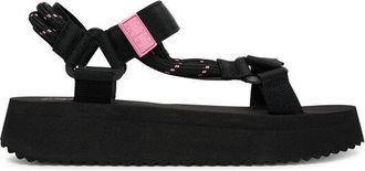 Tommy Jeans Sandalen Tjw Eva Rope Sandal EN0EN02970 Schwarz