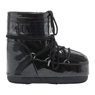 Moon Boot Femme, Chaussures, Noir, Taille: 42 EU Bottes Basses Icon Glitter Noires