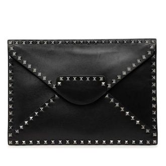 Valentino Pre-owned Clutch - - Pre-owned - Damen - Schwarzk - ONE SIZE