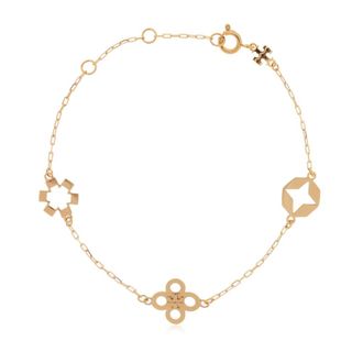 Tory Burch Kira Clover Bracelet - - Accessories - Damen - Gelb - ONE SIZE