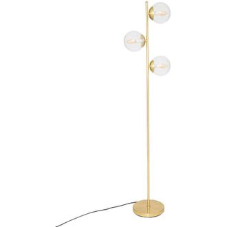 Atmosphera Goldene Stehleuchte Kugeln col, h. 162 cm