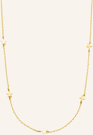Leaf Halskette Mini Stars Aus 14 Karat Gelbgold gold