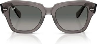 Ray-Ban unisex, Accessoires, Gris, Taille: 49 MM RB 2186 Statestreet