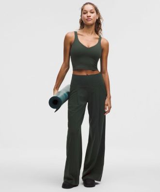 lululemon Pantalon Align Palazzo Standard pour Femmes - Vert - Taille 4