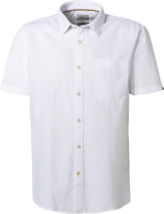 Camel Active Herren Kurzarmhemd weiß