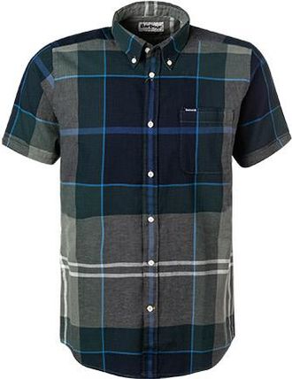 Barbour Herren Kurzarmhemd blau