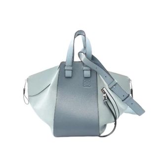 Loewe Pre-owned Hammock Small Leather 2way Bag - - Pre-owned - Damen - Blau - ONE SIZE