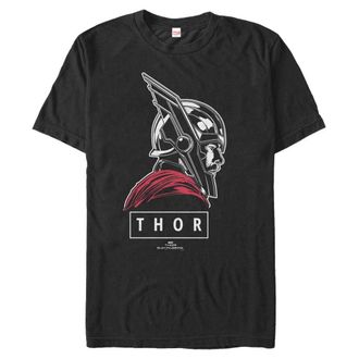 MARVEL Unisex Thor Ragnarok Thor Of Asgard Organic Short Sleeve T-shirt, Schwarz, S