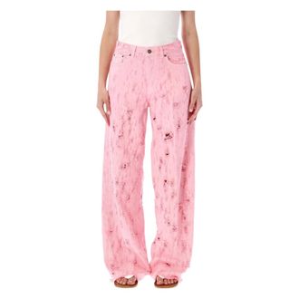 Haikure Femme, Jeans, Rose, Taille: W24 Loose-fit Jeans