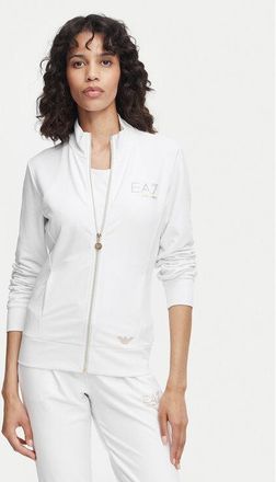 Emporio Armani Sweatshirt 8NTM43 TJ9RZ 1100 Wei&szlig; Regular Fit