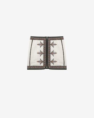 Isabel Marant Jupe Zeria - Femme - &Eacute;cru - Taille36 - Marant &Eacute;toile