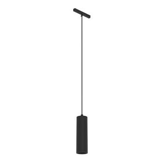 Eglo Zubeh&ouml;r f&uuml;r Schienensystem Easy Track, H&auml;ngelampe Adapter f&uuml;r Schienenleiste, Pendelleuchte zum Stecken, Accessoire Lichtschiene Decke, Kunststoff in 