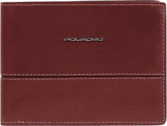 Piquadro Homme, Accessoires, Brun, Taille: ONE Size Portefeuille homme en cuir avec porte-monnaie et protection Rfid