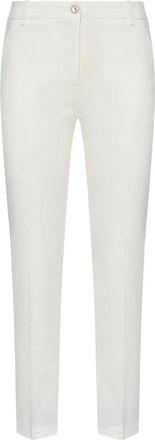 Pinko Pinko, Femme, Pantalons, Blanc, Taille: 42 FR Pantalon Slim