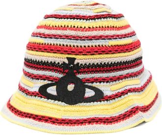 Vivienne Westwood Femme, Accessoires, Multicolore, Taille: ONE Size Knitted Bucket Hat