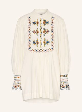 Isabel Marant Marant &Eacute;toile Kleid Merva Mit Lochspitze weiss