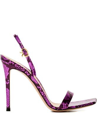 Gianvito Rossi sandales Ribbon 105 mm - Violet