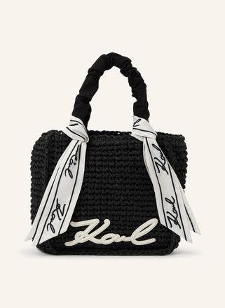 Karl Lagerfeld Strandtasche schwarz