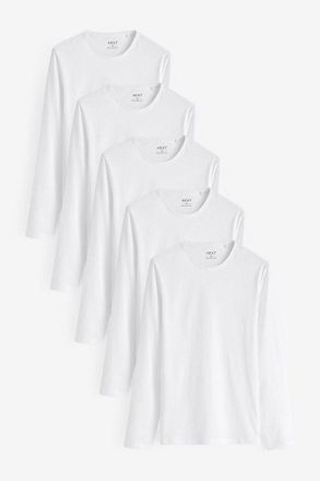 Next Langarmshirt Shirts, 5er-Pack (5-tlg)