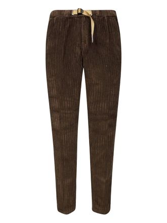 White Sand Cordhose mit Kordelzug - Braun