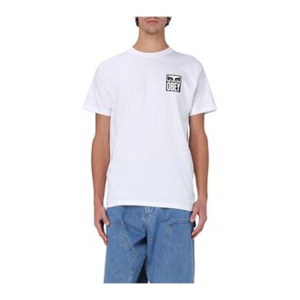 Obey Herren, Oberteile, Weiß, LGröße