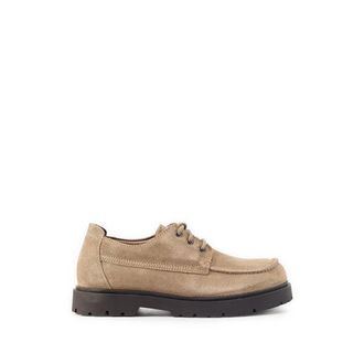 Birkenstock Derbies en cuir su&eacute;d&eacute;
