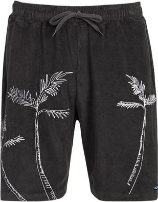 Maison Labiche Short &eacute;ponge Palm Tree en coton
