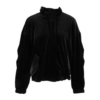 Emporio Armani Blouson - Femme - Blouses et Chemises - Noir - Taille: 36 FR