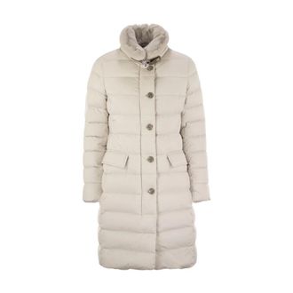 Moorer Vetiver-S3 Jacket - - Coats - Damen - Wei&szlig; - L