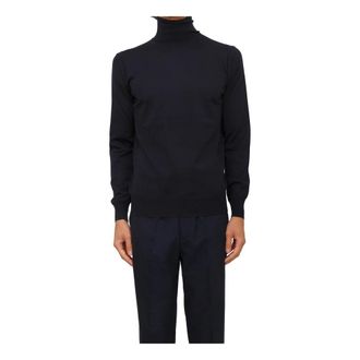 Paolo Pecora Rollkragenpullover - - Knitwear - Herren - Blau - 2XL