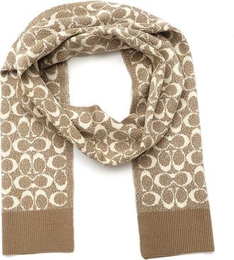 Coach Schal METALLIC SIGNATURE C SCARF