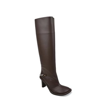 Stella McCartney Ryder Overknee-Stiletto-Stiefel - - Shoes - Damen - Braun - 35 EU