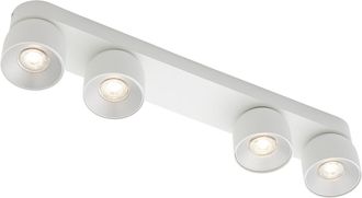 Nordlux Deckenleuchte Pitcher in Wei&szlig; GU10 4-flammig