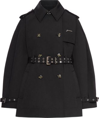 Ganni Trenchcoat - Schwarz
