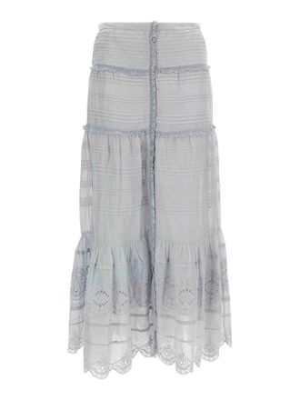 Isabel Marant Jupe Longue - Bleu Clair