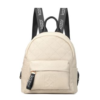 Kazar Damen beige und schwarz Rucksack - - Bags - Damen - Beige - ONE SIZE