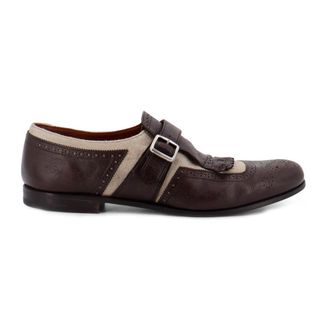Churchs Homme, Chaussures, Brun, Taille: 44 EU Fringed Monk Strap Loafer