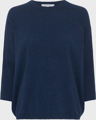 Gerard Darel Pull ample &agrave; col rond en cachemire - ERLINE - Encre