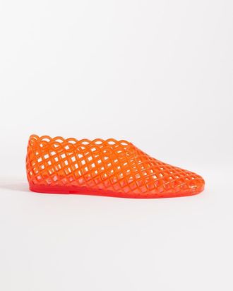 Steve Madden Grove - Sandales en plastique &agrave; enfiler avec ornements - Rouge