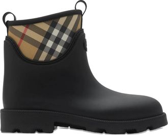 Burberry Check-detailed Rain Boots