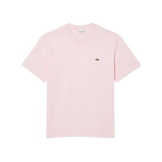 Lacoste Homme, Tops, Rose, Taille: 3XL T-shirt avec petit logo