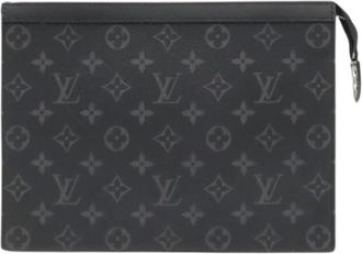 Louis Vuitton Sac pochette vintage Pre-owned - Homme - Pre-owned - Noir - Taille: ONE Size