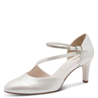 Tamaris Pumps Damen Vegan Elegant wei&szlig;,EU 40