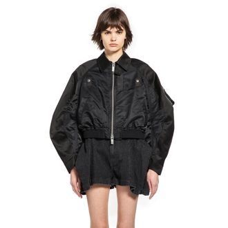 sacai Cotton Chino x Nylon Twill Blouson