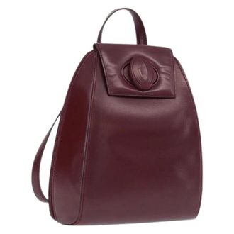 Cartier Pre-owned Vintage Backpack - Femme - Pre-owned - Rouge - Taille: ONE Size