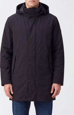 Herno Knielanger Polyester-Parka mit Kapuze und Daunenf&uuml;llung