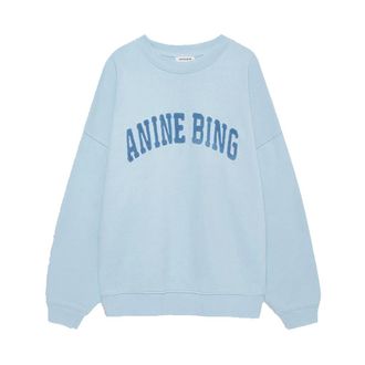 Anine Bing Femme, Sweatshirts et sweats &agrave; capuche, Bleu, Taille: 40 FR Miles SweaT-shirt