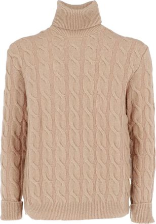 Jacob Cohen pull torsadé à col roulé - Tons neutres