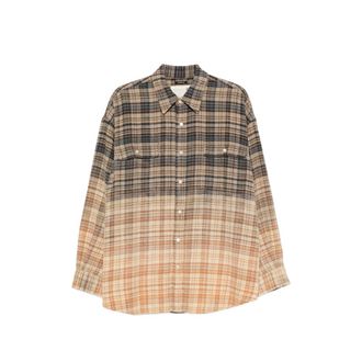R13 Check-pattern Shirt