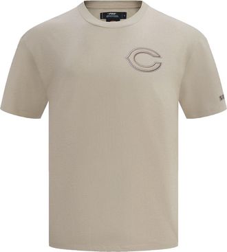 Pro Standard Mens NFL Chicago Bears Neutral Short Sleeve Tee Taupe XL